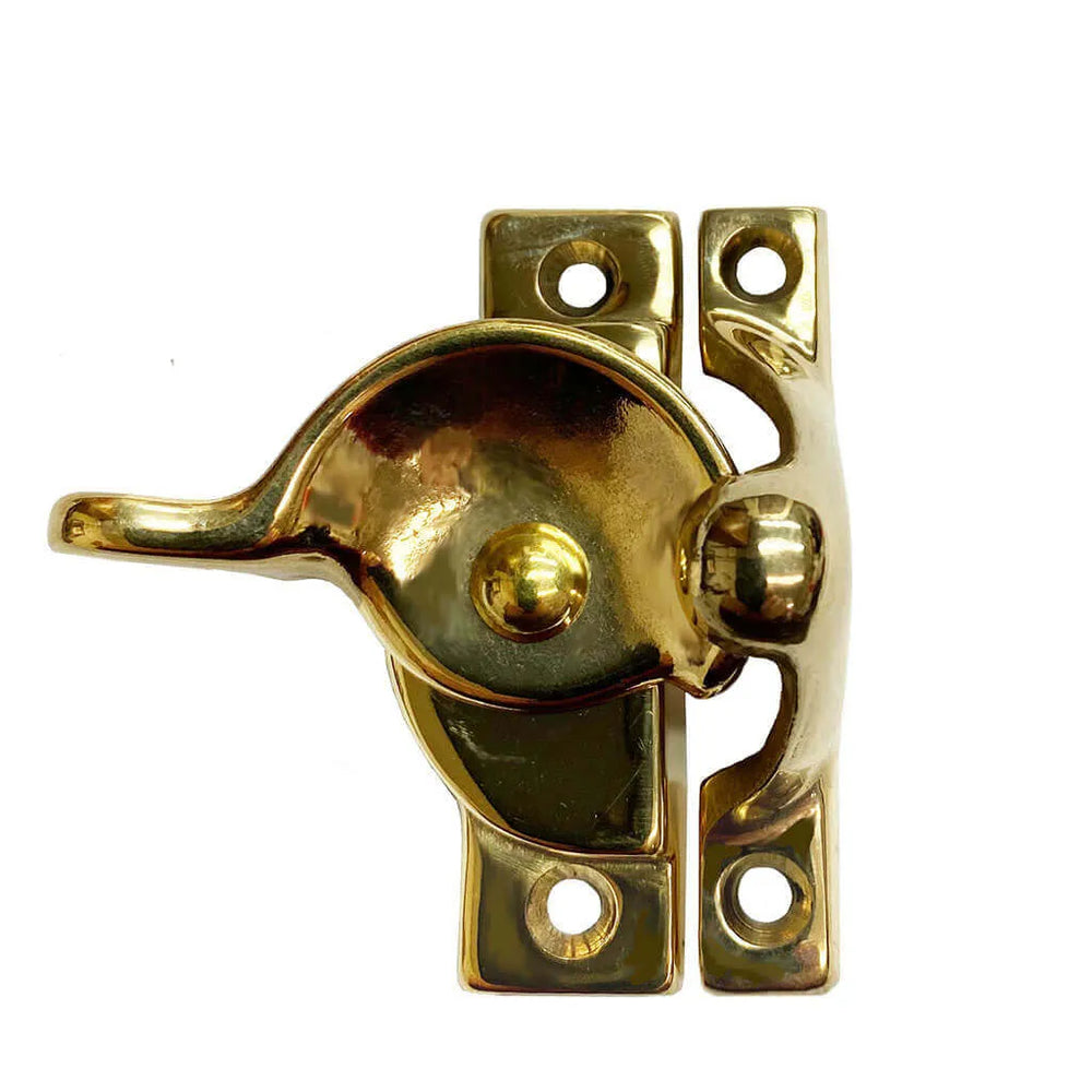 Brass Table Locks -- Window Sash Lock