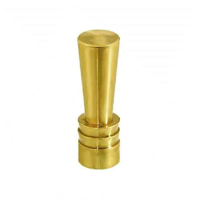 Mid Century Lamp Finial, solid brass