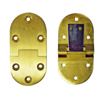 Butler Tray Hinges, Round Ends