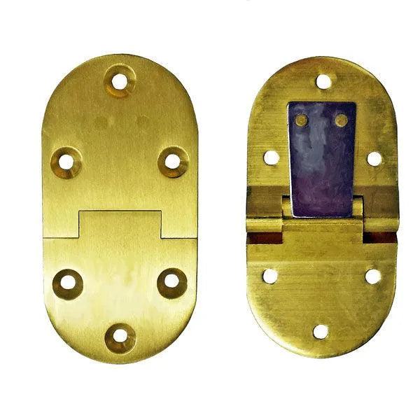 Butler Tray Hinges, Round Ends
