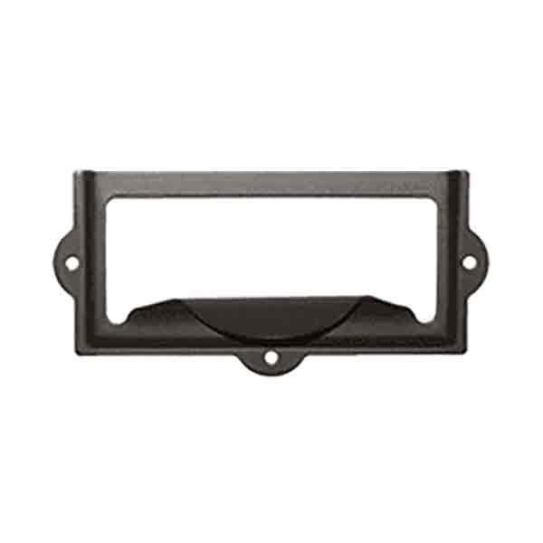 Bronze Label Holder - Paxton Hardware
